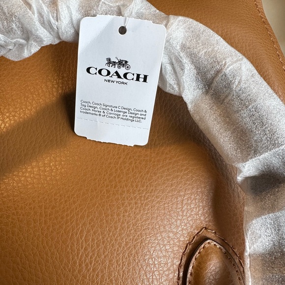 Coach | Bags | Nwt Coach Derby Tote Handbag Pebble Leather Color Light ...